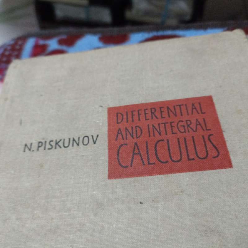 Jual Diffrential And Integral Calculus By N Piskunov Peace Publisher ...