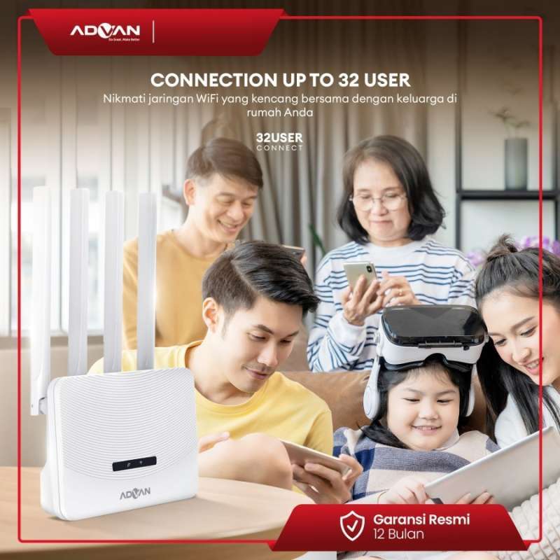 Jual Advan Cpe V1 Pro Modem Router Wifi 4g Lte Unlock All Operator Di ...