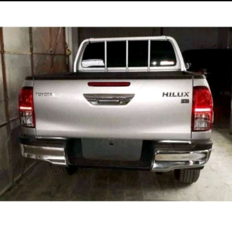 Promo Bumper Guard Belakang Hilux Revo Original Diskon 20% Di Seller ...
