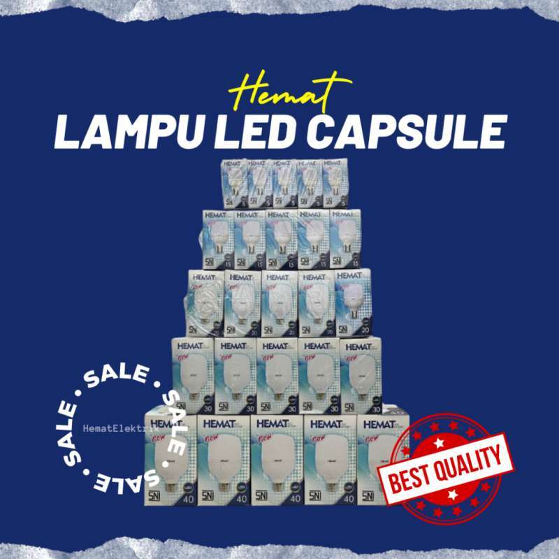 Jual Lampu Led Putih 40 Watt Hemat 40w Terang Murah Ekonomis Sni Di ...