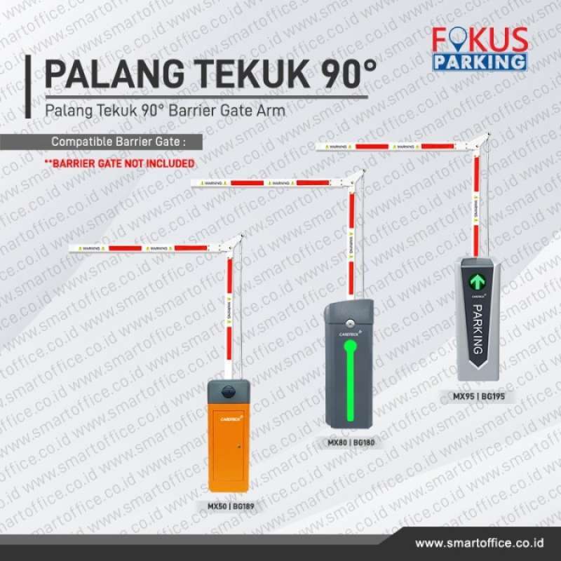Promo Palang Tekuk Barrier Gate Folding Arm 90 Derajad Basement Parkir