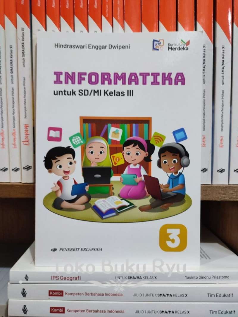 Jual Buku Informatika Kelas 3 Sd/mi Kurikulum Merdeka Erlangga Di ...