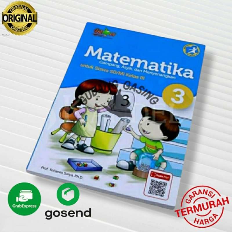 Jual Buku Matematika Gasing Sd 3 Kurikulum 2013 By Prof. Yohanes Surya ...