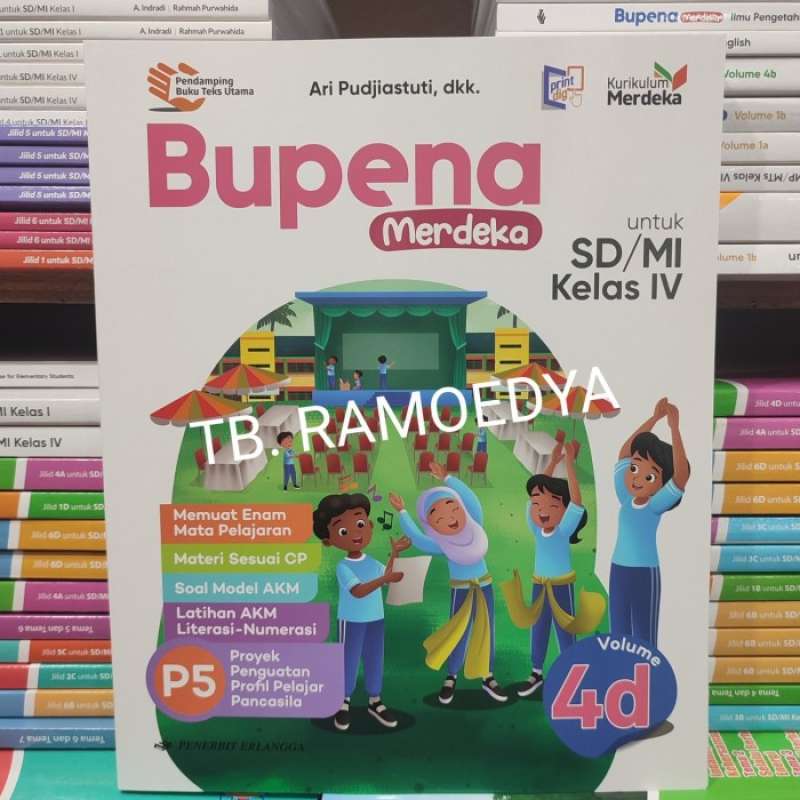 Jual Buku Bupena Merdeka 4d Sd/mi Kelas Iv Kurikulum Merdeka Erlangga Di Seller Noelle ...