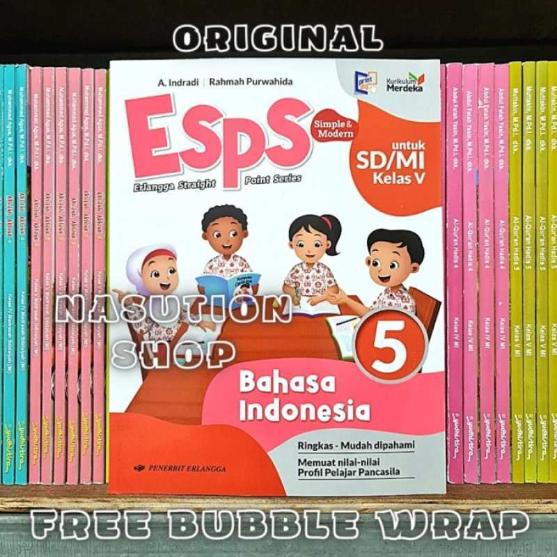 Jual Buku Esps Bahasa Indonesia Untuk Kelas 5 Sd Erlangga Kurikulum Merdeka Di Seller Noelle ...