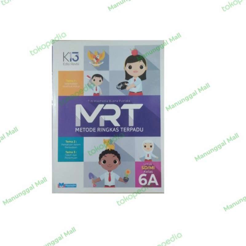 Jual Buku Mrt Kelas 6 Seri 6a 6b 6c 6d Metode Ringkas Terpadu Semester 1&2 - 6c Di Seller Noelle ...