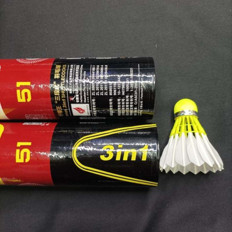 Jual Shuttlecock Demantis 51 3 In 1 Kock Badminton Di Seller Gd Id ...