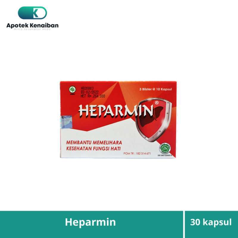 Promo Heparmin Kapsul / Membantu Proses Penyembuhan Gangguan Hati ...