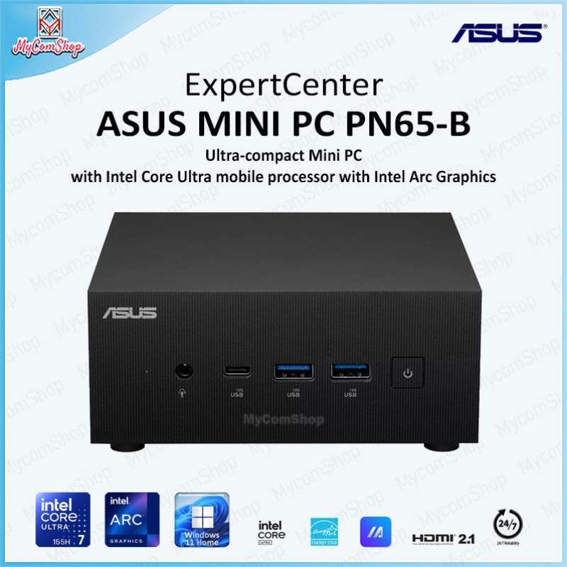 Jual Asus Mini Pc Pn65-b Expertcenter Ultra 7-155h Intel Arc Graphics ...