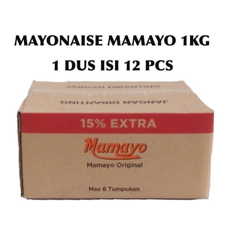 Promo Mayonaise Mamayo Original Dus|mayonnaise 200gr|500g|1kg Mamayo Mayo Ori Dus Diskon 18% Di ...