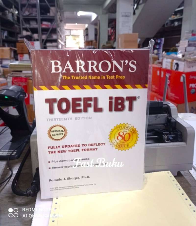 Jual Buku Barron's Toefl Ibt Edisi 13 Original Di Seller Noelle ...