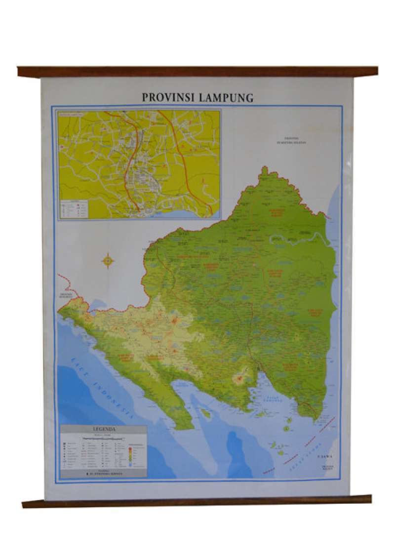 Jual Peta Provinsi Lampung (bingkai) Di Seller Hachi - Cengkareng Timur ...