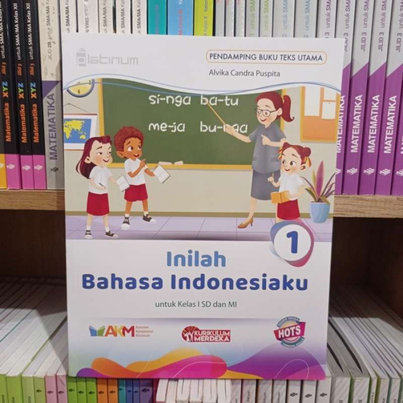 Jual Buku Inilah Bahasa Indonesiaku Kelas 1 Sd Kurikulum Merdeka Platinum Di Seller Hachi ...