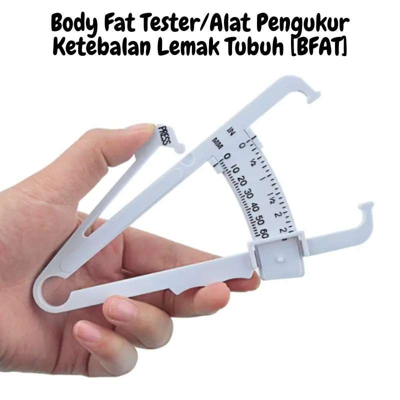 Promo Body Fat Tester / Caliper / Alat Pengukur Lemak Scale Diskon 33% ...