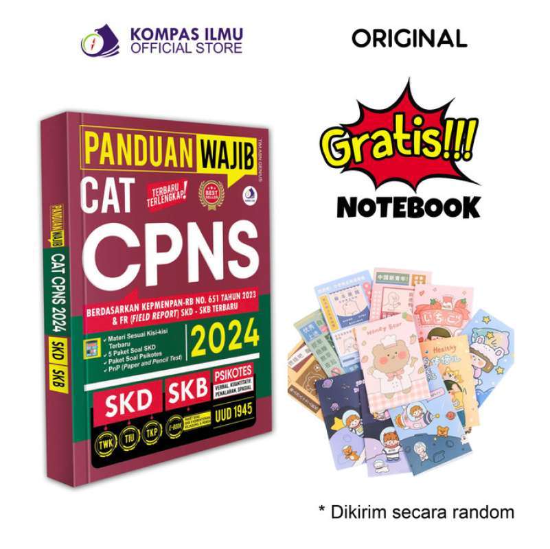 Jual Buku Panduan Wajib Cat Cpns 2021-2022 Skd Skb Terbaru Terupdate Di ...