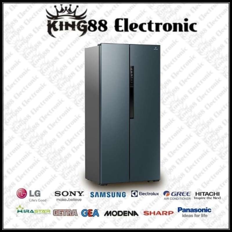 Promo Kulkas Side By Side Polytron Prs 460b Inverter New Diskon 1% Di ...