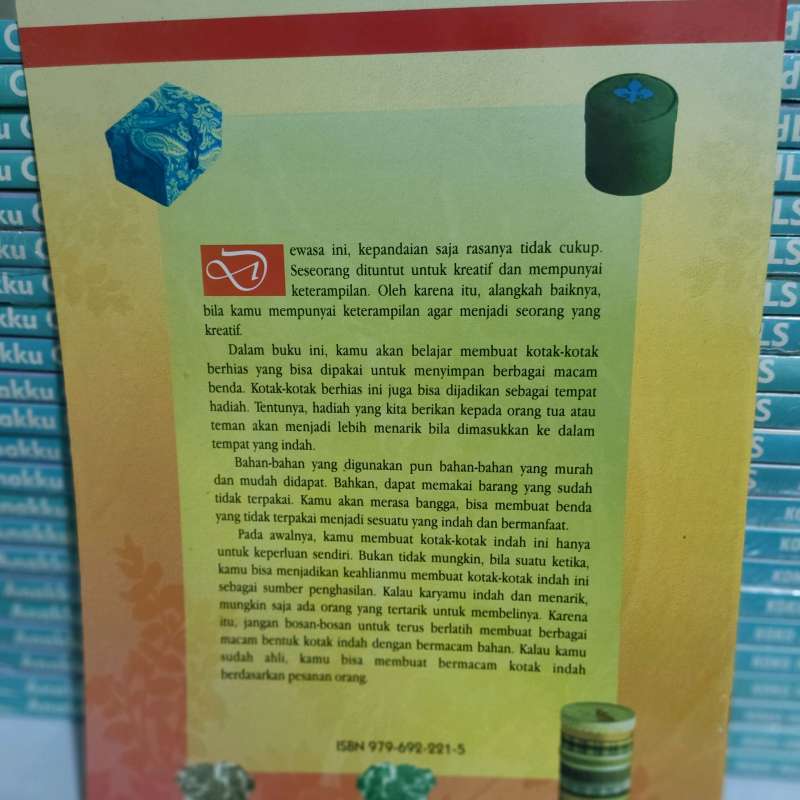 Jual Buku Super Murah - Buku Kotak-katik Kotak Dari Hiasan Pabrik Di ... Jual Buku Super Murah - Buku Kotak-katik Kotak Dari Hiasan Pabrik Di ...