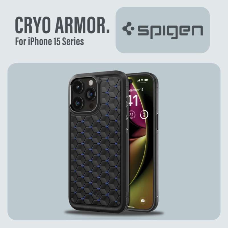 Promo Case iPhone 15 Pro Max Plus Spigen Cryo Armor Cooling Gaming ...