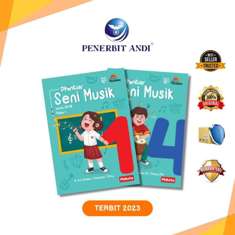 Jual Buku Pelajaran Phintar Seni Musik Sd/mi Kelas 1,4 Kurikulum Merdeka Di Seller Penerbit Andi ...