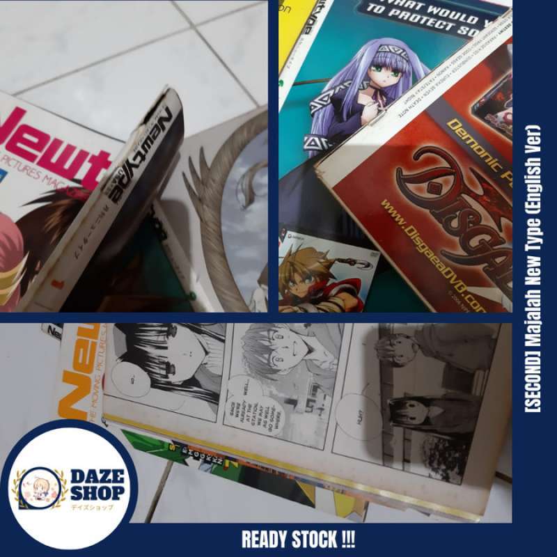 Jual [second] Majalah Anime New Type Magazine Usa (original - English ...