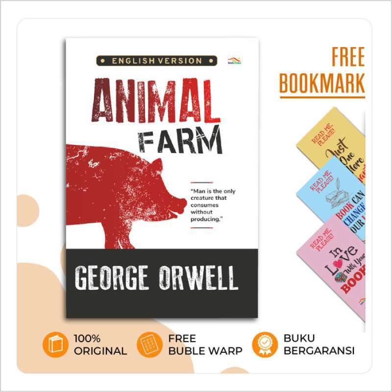 Jual Novel - Animal Farm George Orwell English Version Di Seller Hachi ...