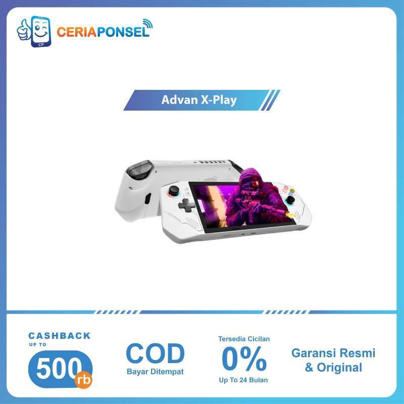 Jual Advan X-play Handheld Gaming Pc Amd Ryzen 7 7840u Amd Ryzen Ai 100 ...