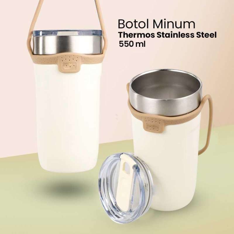 Promo Botol Minum Tumbler Air Panas Dingin Stainless Steel 550ml Ts-8766 Botol Minum Anak ...