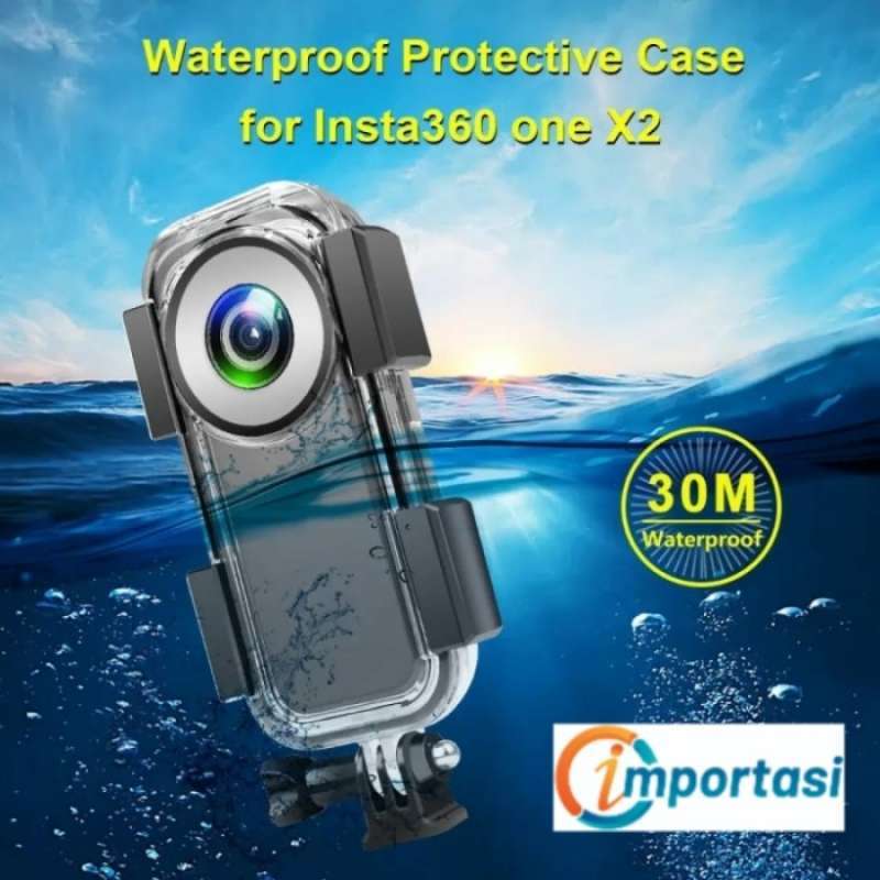 Jual Waterproof Diving Case Insta360 One X2 Underwater Housing Dive ...