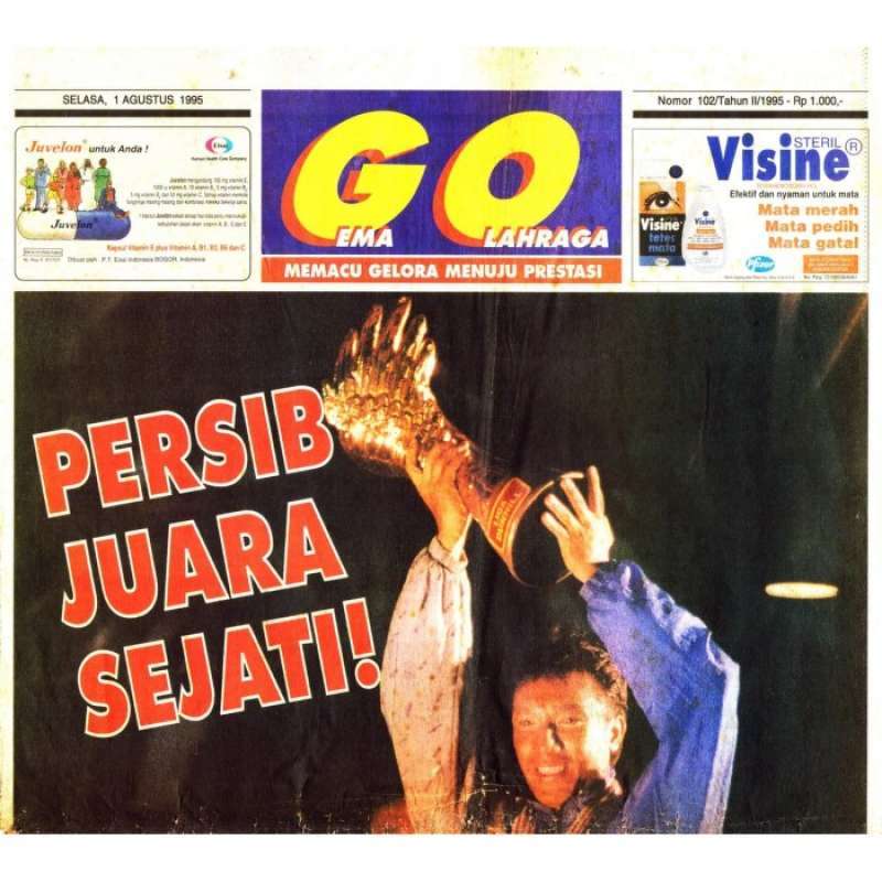 Jual Tabloid Digital Pdf Edisi Spesial Persib Bandung Juara Liga 1994 ...
