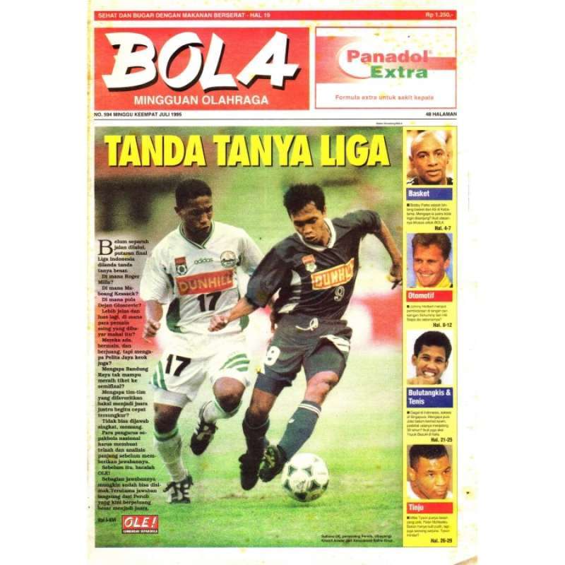 Jual Tabloid Digital Pdf Edisi Spesial Persib Bandung Juara Liga 1994 ...