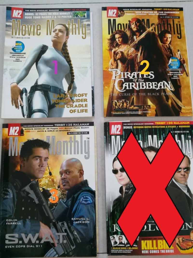 Jual Majalah Movie Monthly M2 Part 2 Di Seller Shin Store - Cengkareng Timur, Kota Jakarta Barat ...