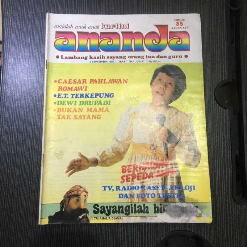 Jual Majalah Ananda No. 35 Edisi 2 September 1983 Di Seller Shin Store - Cengkareng Timur, Kota ...