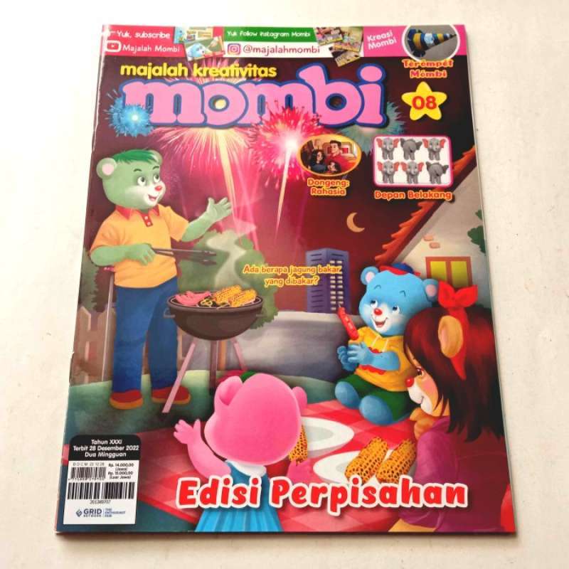 Jual Majalah Mombi No 08 Desember 2022 Edisi Terakhir Perpisahan Di ...