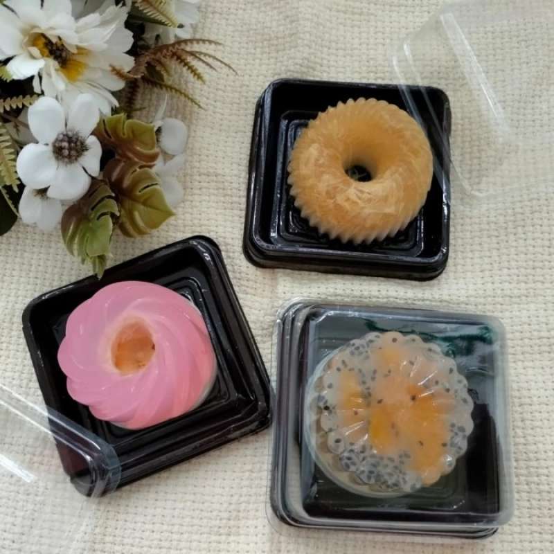 Jual Mika Puding Kotak Mini Tray Mooncake Mochi Isi 50pcs Di Seller Hachi - Cengkareng Timur ...