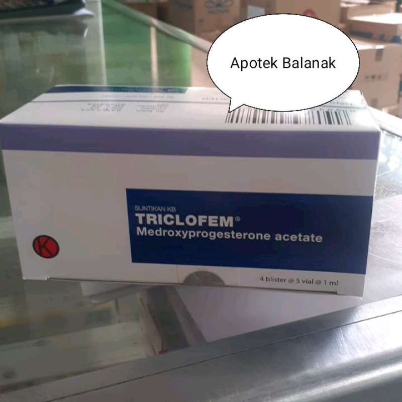 Jual Triclofem/suntikan Kb/injeksi/box Di Seller Apotek Balanak - Kayu ...