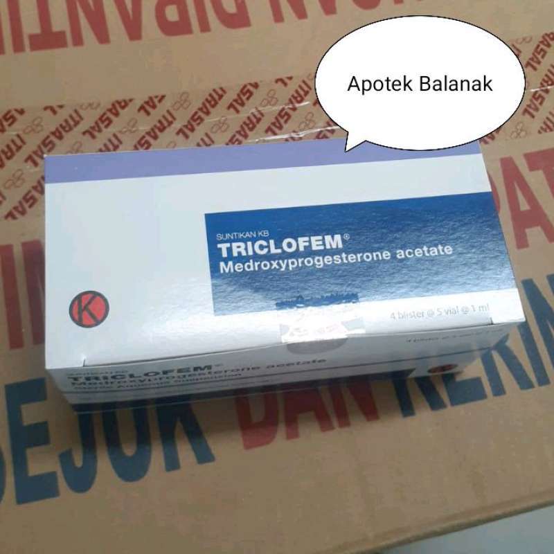 Jual Triclofem/suntikan Kb/injeksi/box Di Seller Apotek Balanak - Kayu ...