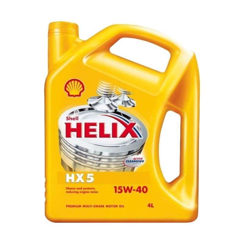 Promo Shell Helix Hx 5 15w-40 Oli Pelumas [4 L] Diskon 4% Di Seller ...