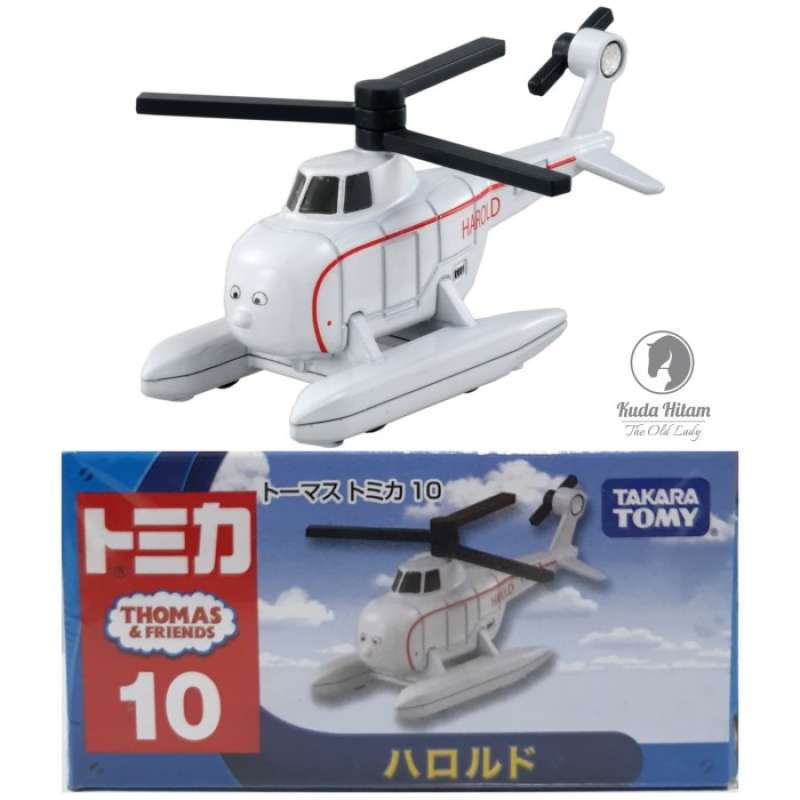 Promo Tomica Thomas The Tank Engine Model Toy 10 Harold Diskon 50% Di ...