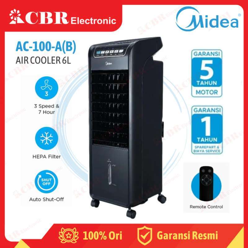 Jual Air Cooler Midea Ac100-a(b) / Ac100 6 Liter / 6l - Hitam Di Seller ...