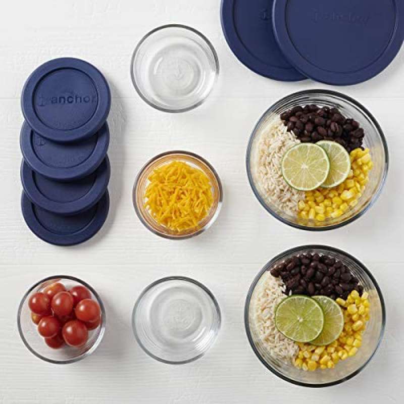 Jual Anchor Hocking Round Glass Food Storage Containers Di Seller Shin ...