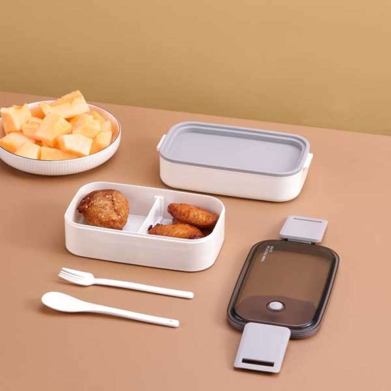 Jual Kotak Makan 2 Tingkat Lunch Box Susun Microwaveable Food Grade ...