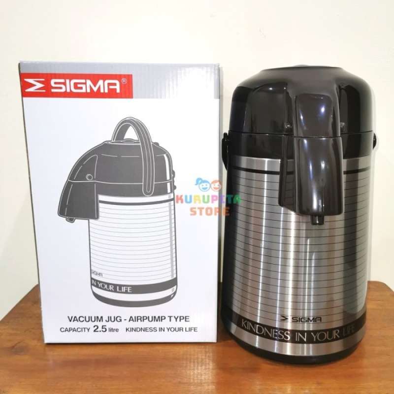 Jual Termos Pompa Air Panas Sigma 2.5 L Panas Tahan Lebih Lama Di ...