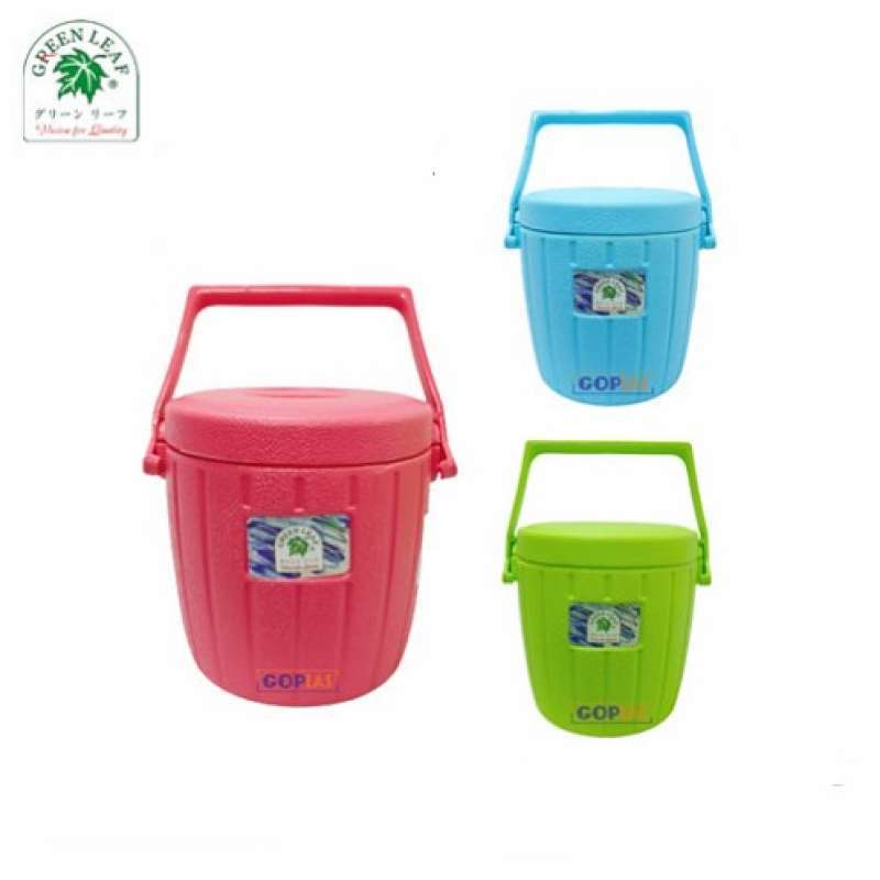 Jual Termos Nasi Mini 2l 1220 Green Leaf/termos Es/rice Ice Bucket ...