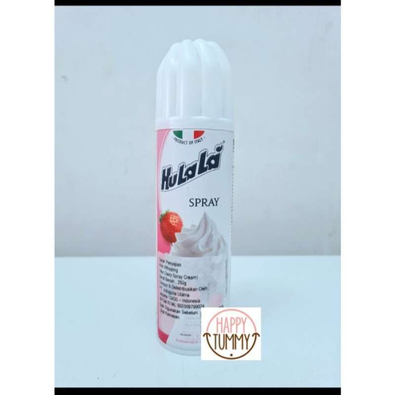 Jual Rui1 Hulala Spray Aerosol Whipping Cream 250 Gr Krim Kocok Di ...