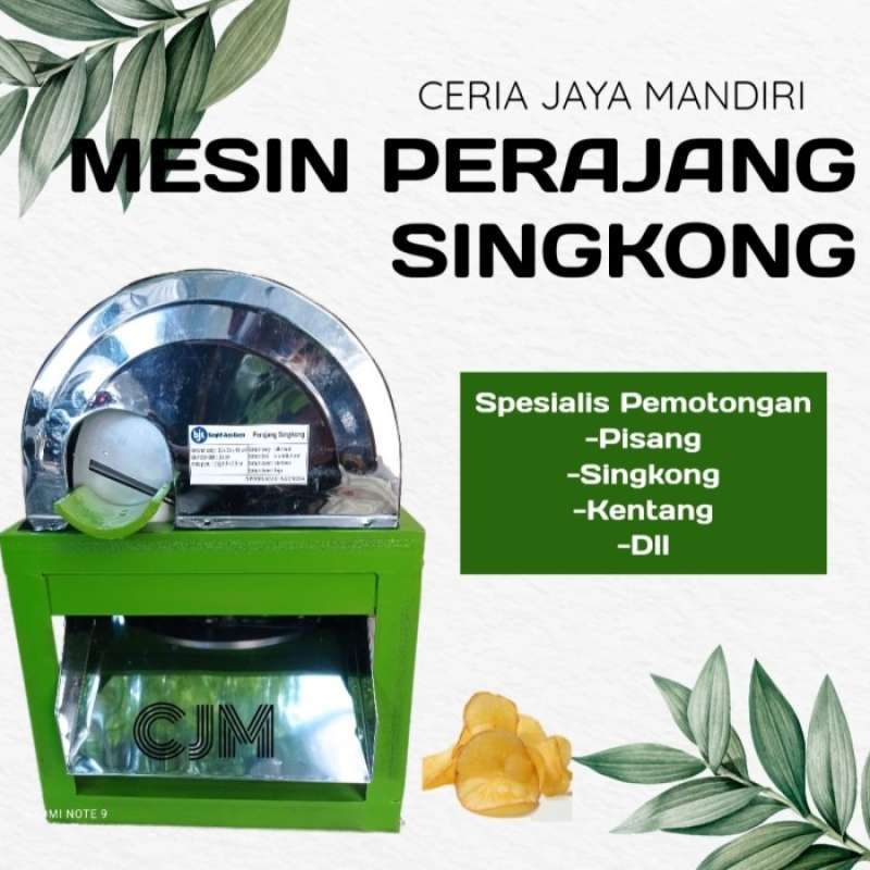 Jual Mesin Pengiris Perajang Keripik Singkong Otomatis Di Seller Doujin ...