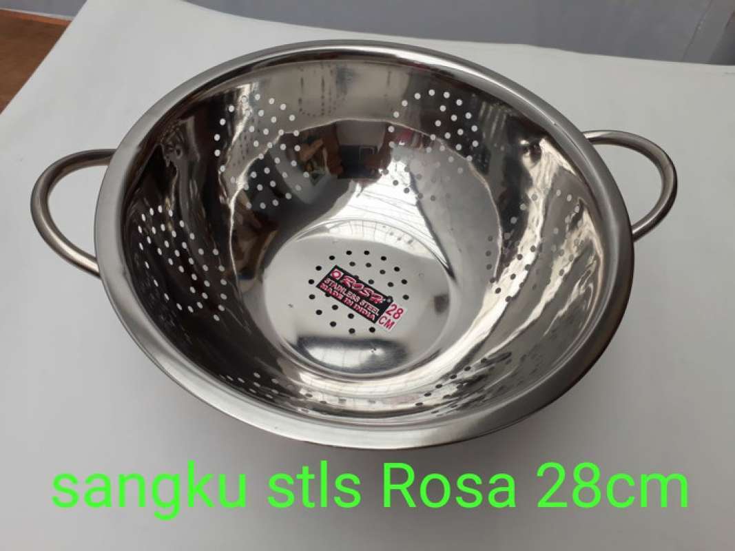 Jual Sangku/tempat Nasi Stainless Rosa 28cm Di Seller Ayato ...