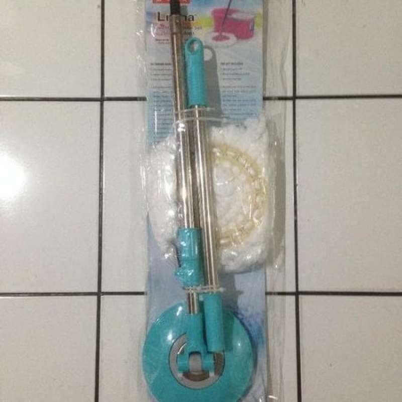 Promo 100% Produk Ori Livina Spin Mop Handle Set Bm-51 / Refil Gagang ...