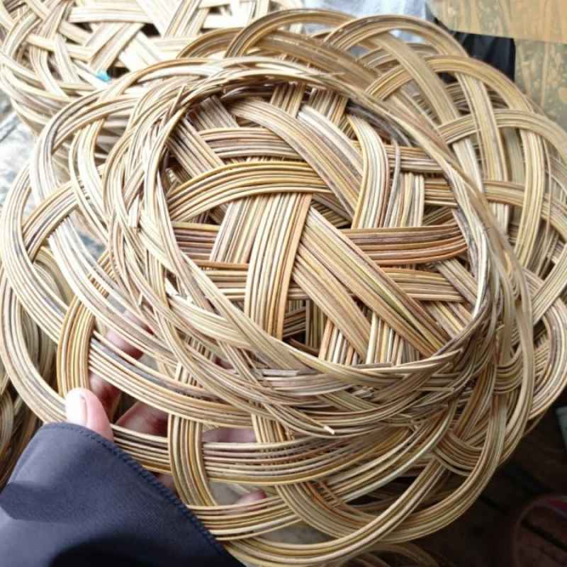 Jual Piring Lidi Piring Rotan Piring Anyaman Diameter 24-25cm Harga 1 ...