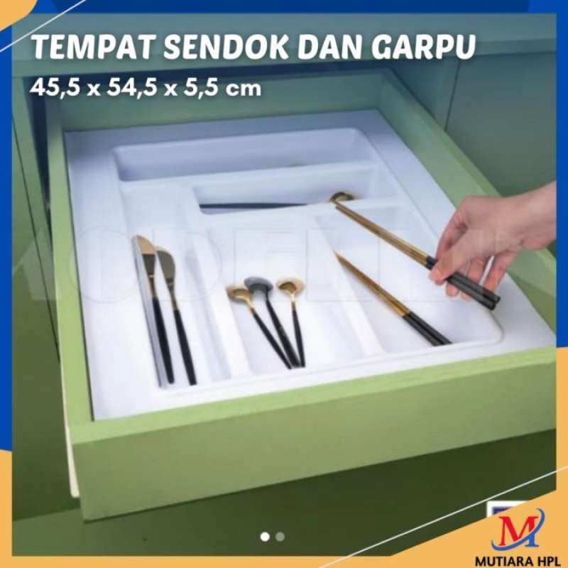 Jual Tempat Sendok Garpu 54 X 45 Cm / Rak Sendok Garpu Lemari Kitchen ...