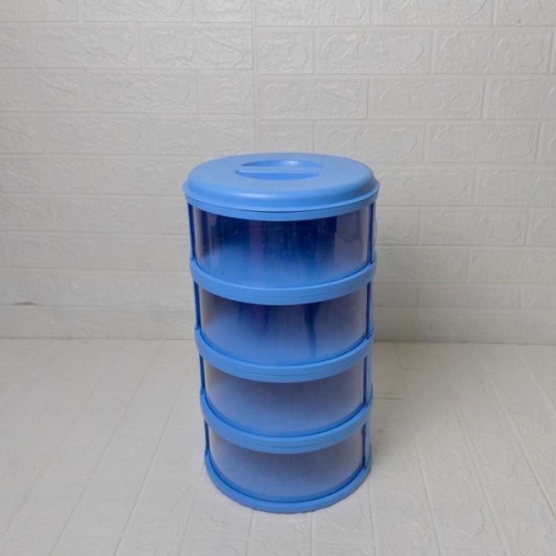 Jual Food Storage 4 Susun Food Cover Layer Penutup Makanan Tudung Saji ...